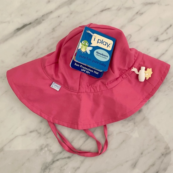 iBaby | Accessories | Nwt Ibaby 6 Months Pink Sun Protection Brim Hat ...